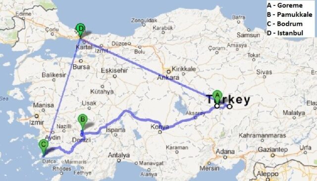 A Mini Tour of Turkey - two week itinerary