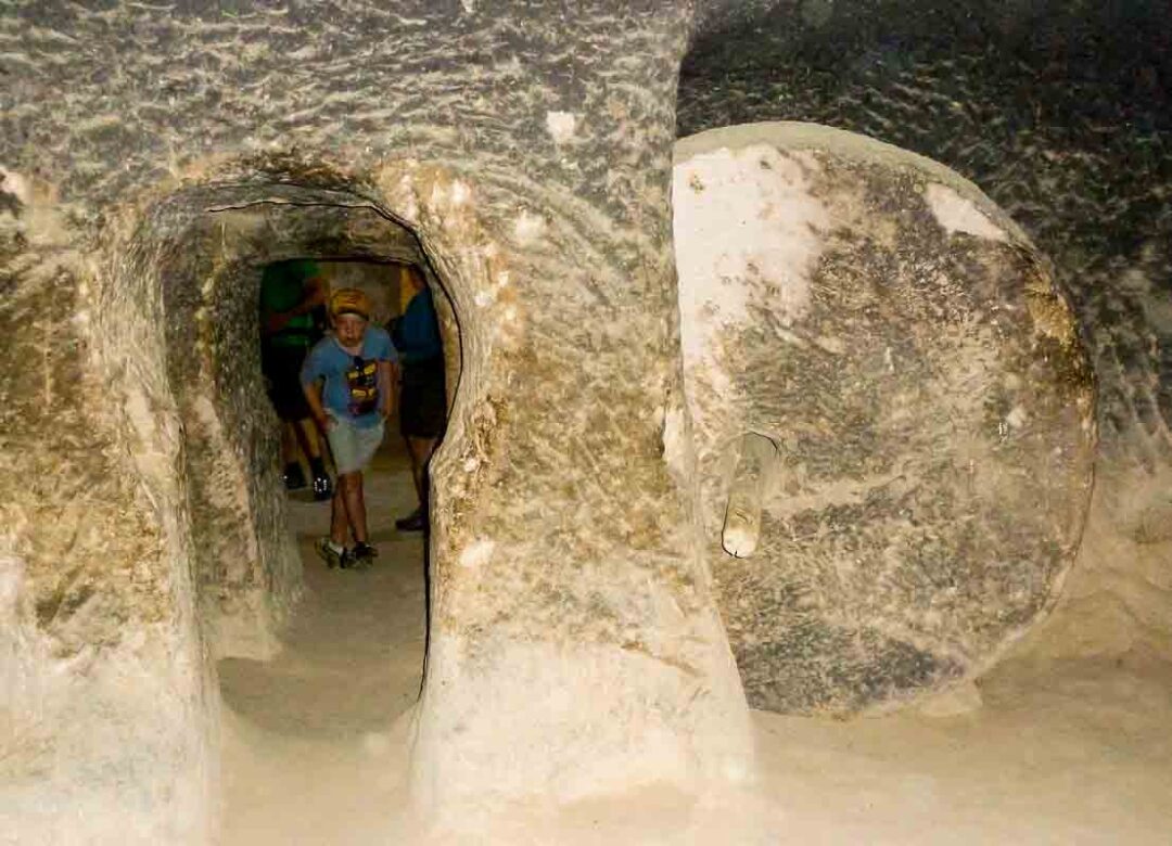 Deep Inside Derinkuyu Underground City