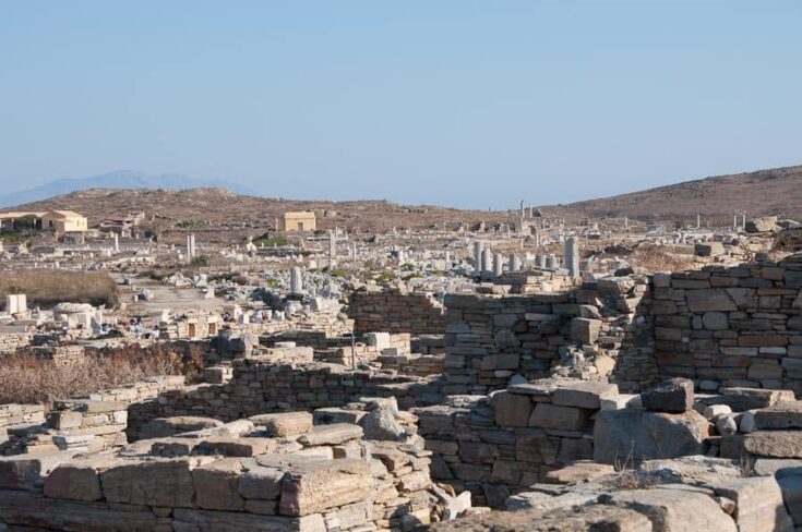 A day trip to Delos Island, Mykonos