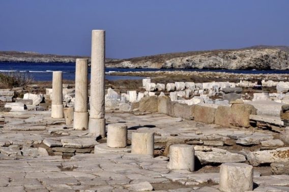 A day trip to Delos Island, Mykonos
