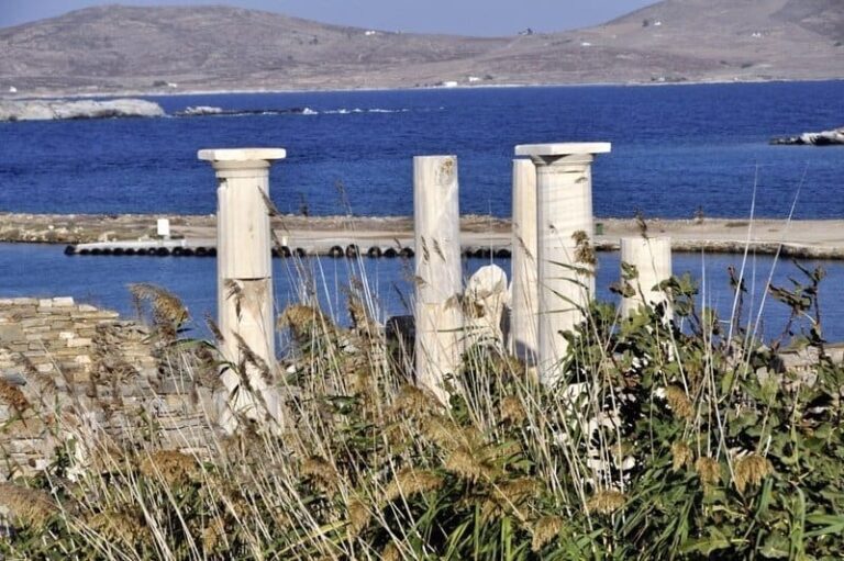 A day trip to Delos Island, Mykonos