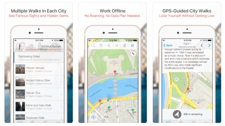 GPS my City - self-guided walking tours with The Travel Bunny