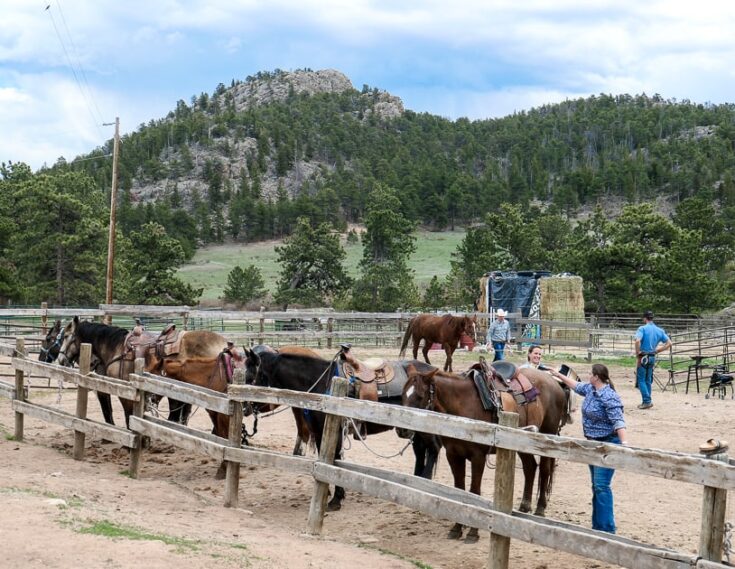 Saddling up on a Colorado Dude Ranch Holiday