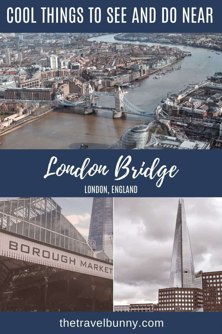 The Top Ten things to do near London Bridge